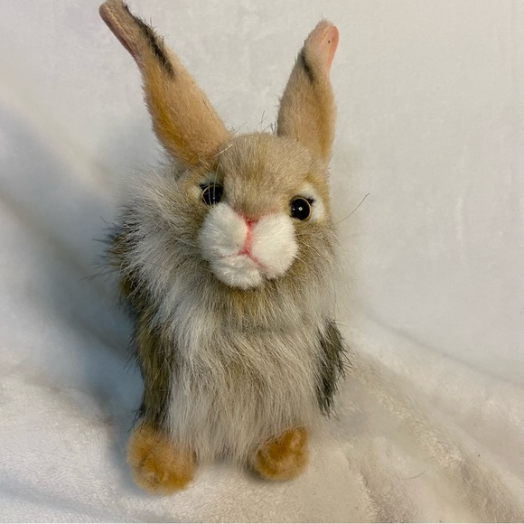 hansa | Toys | Hansa Thomas Borland Co Fawn Rabbit Realistic Crouching ...